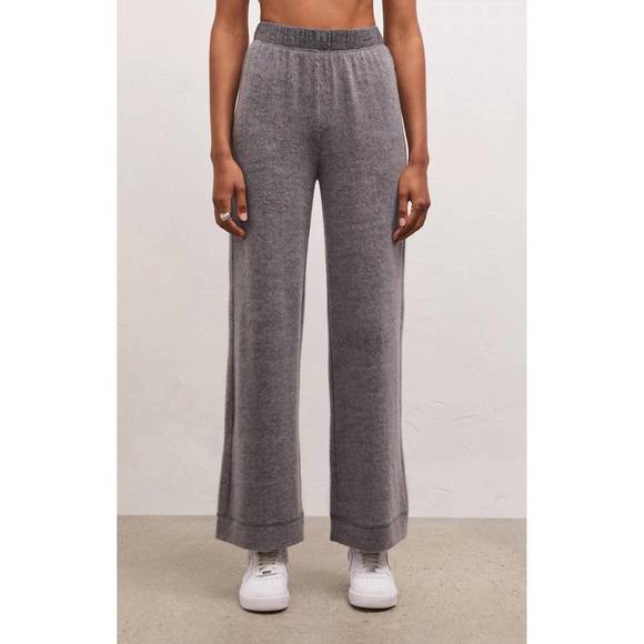 Z Supply | Pants & Jumpsuits | New Z Supply Tessa Cozy Pant In Charcoal ...